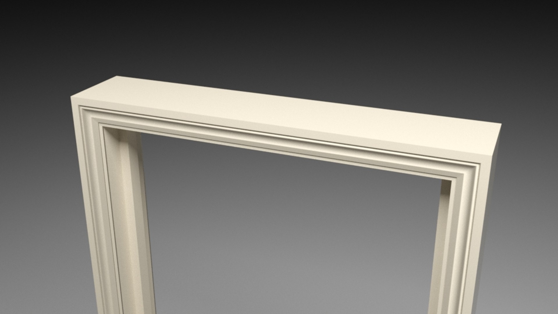 Door Frame Model - TurboSquid 1592748