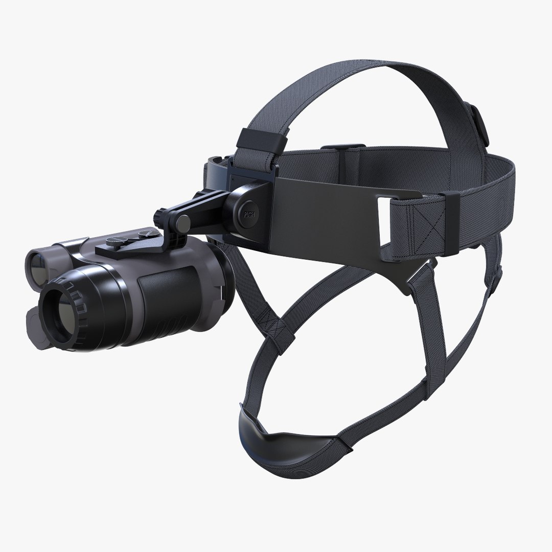 3D Night Vision Monoclar Head - TurboSquid 1241093