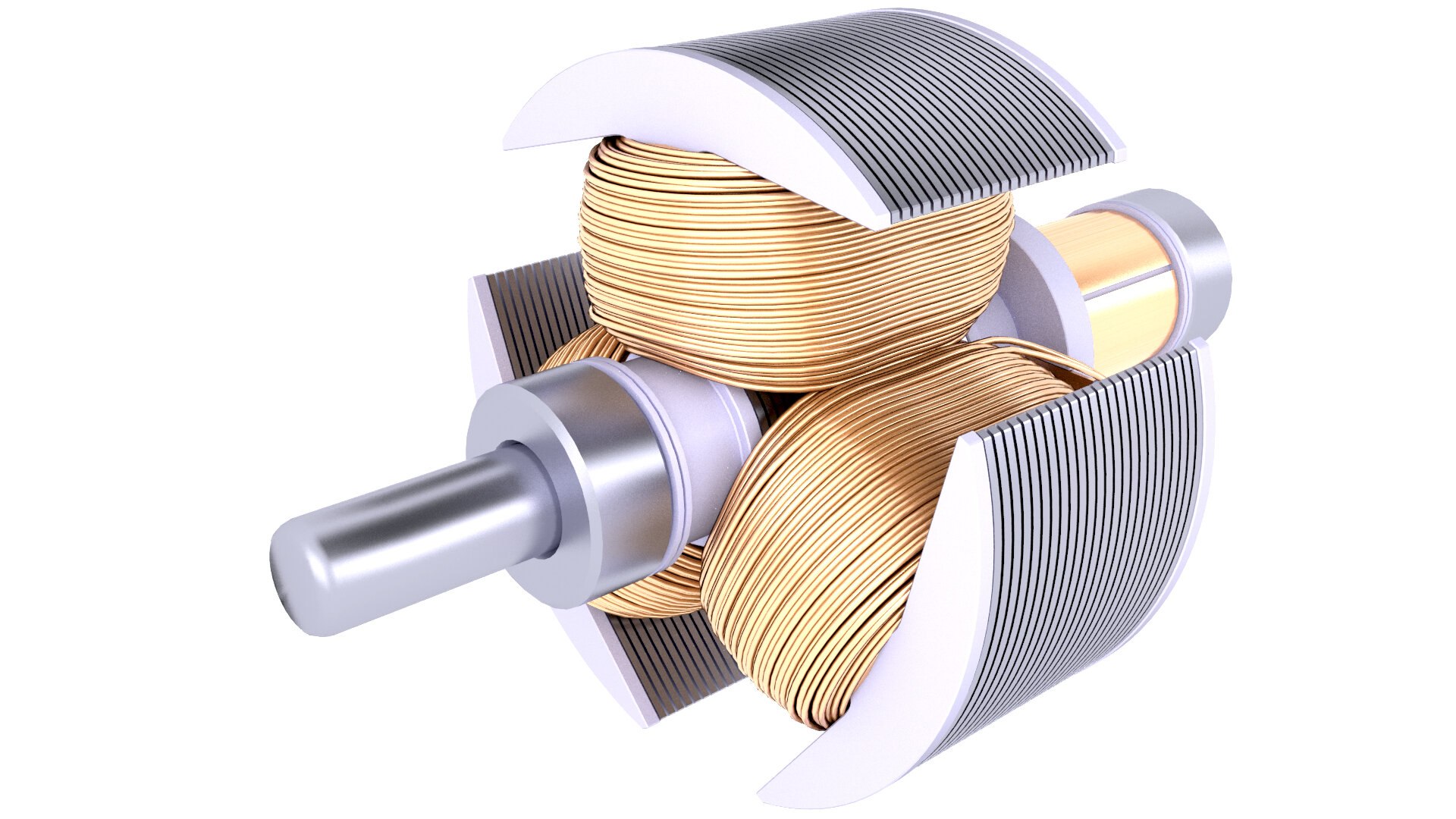 Electric Motor Rotor 50 Model - TurboSquid 2257490