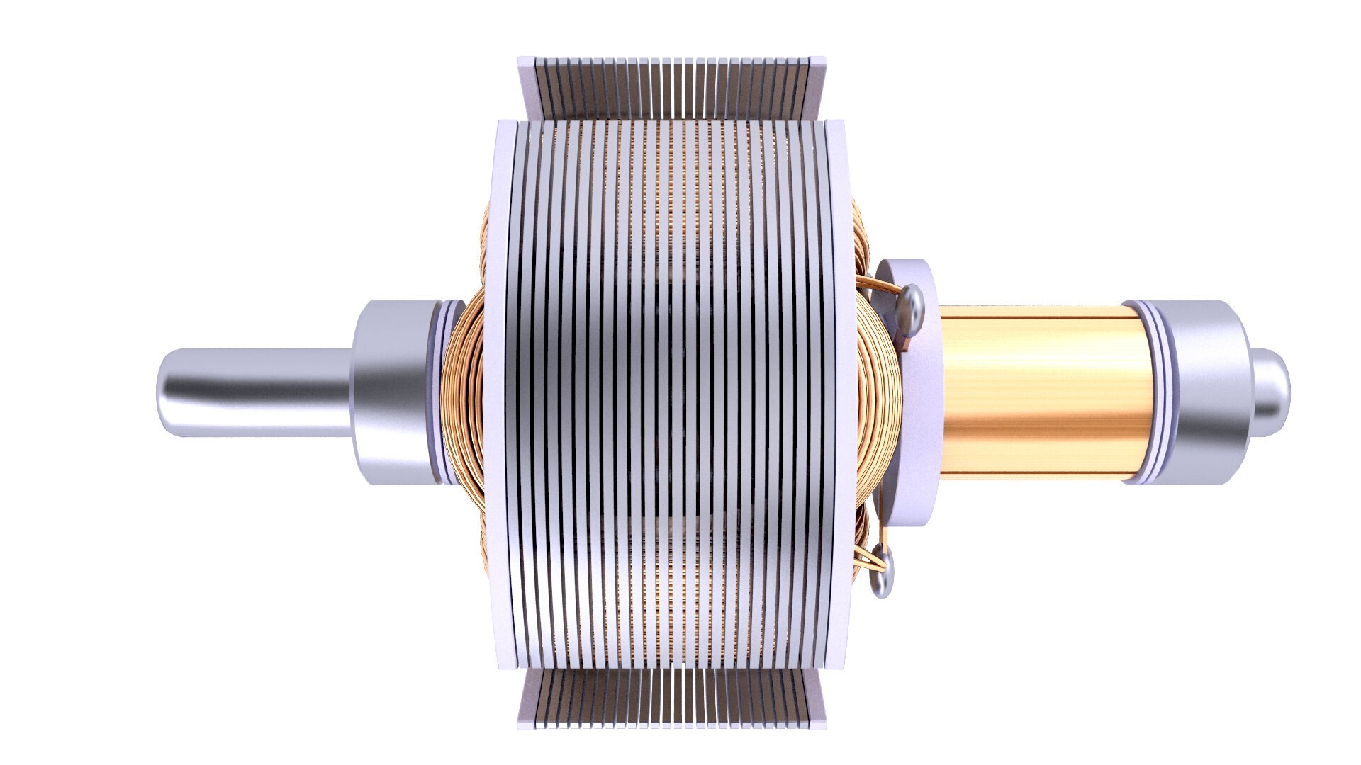 Electric Motor Rotor 50 Model - TurboSquid 2257490