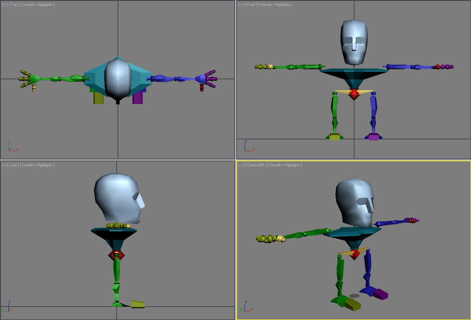 2012 Scanline Ready 3d Model