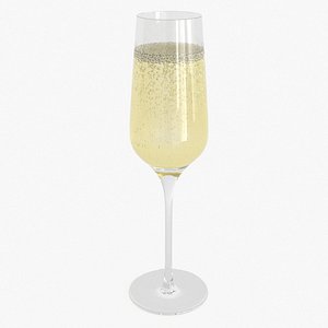 Champagne Flute Blender Models for Download | TurboSquid
