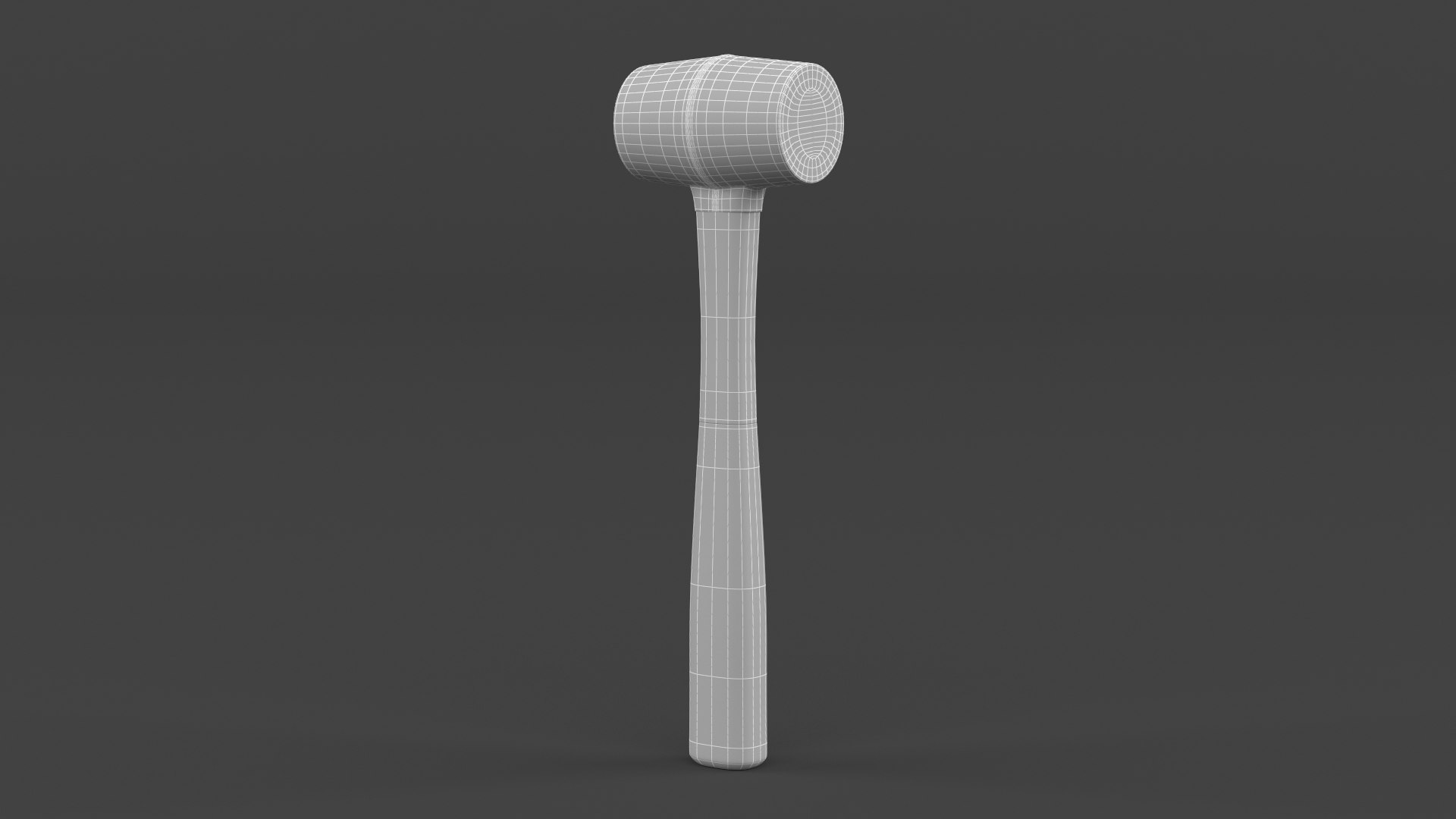 Fiberglass Handle Rubber Mallet 3D Model - TurboSquid 1994558