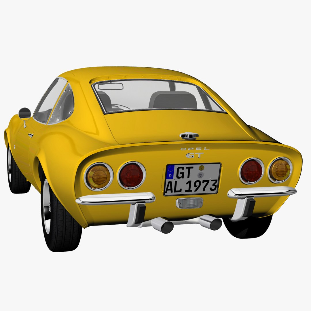 opel gt 3d 3ds
