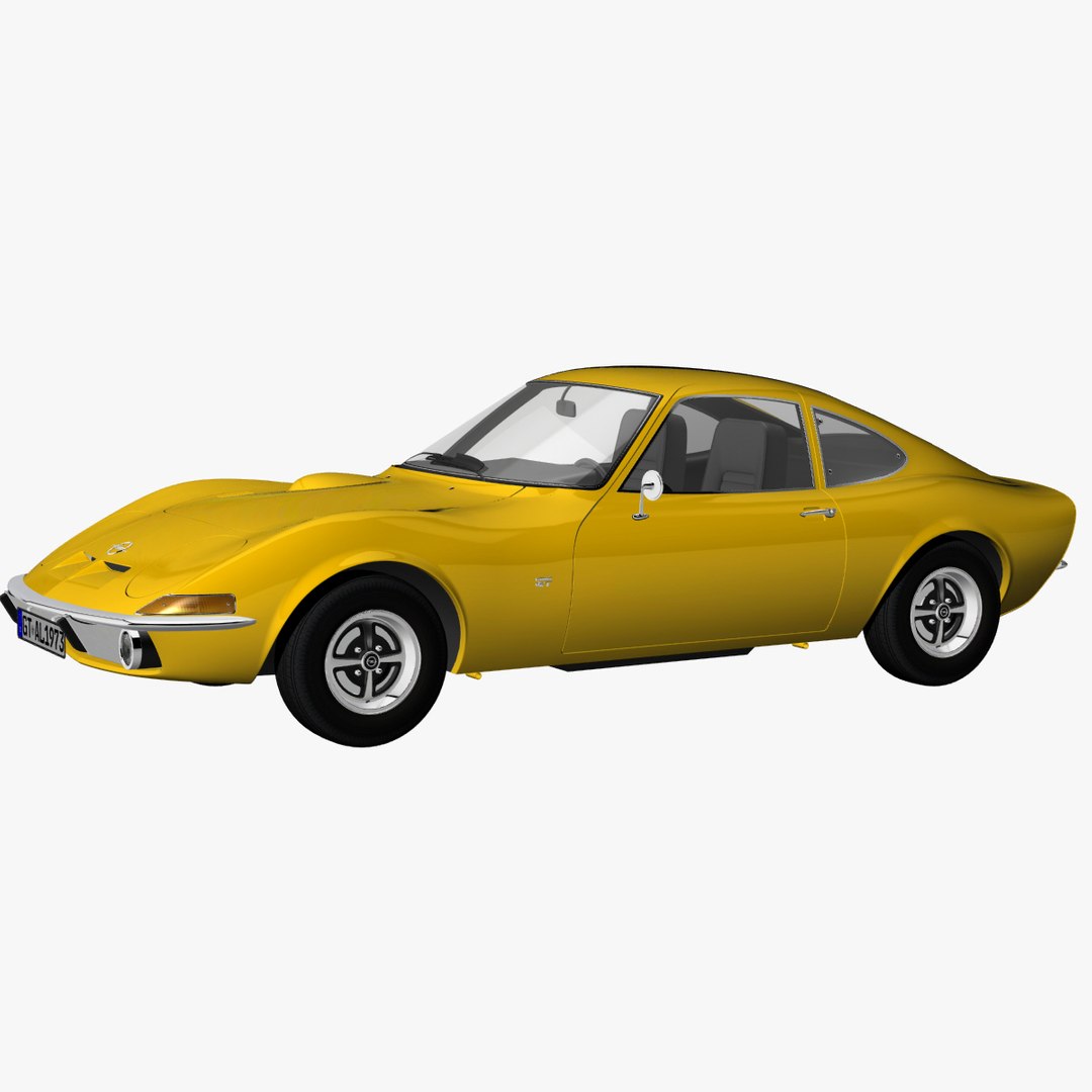 opel gt 3d 3ds