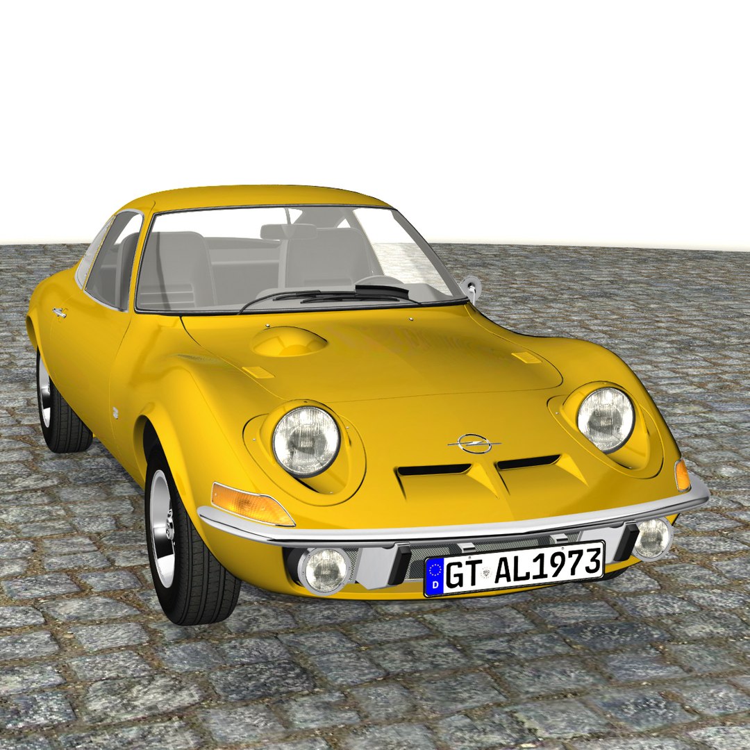 opel gt 3d 3ds
