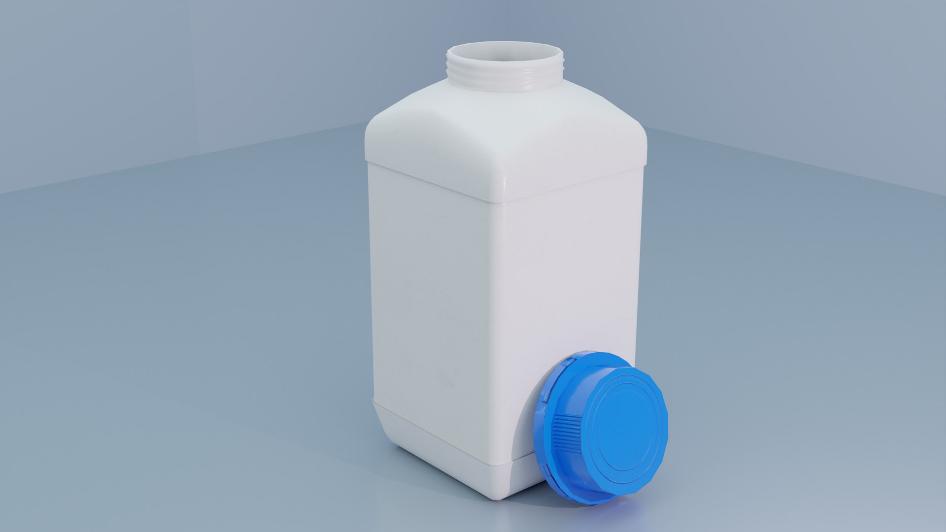 Low-Poly Lab Reagent Bottle 3D Model - TurboSquid 2089538