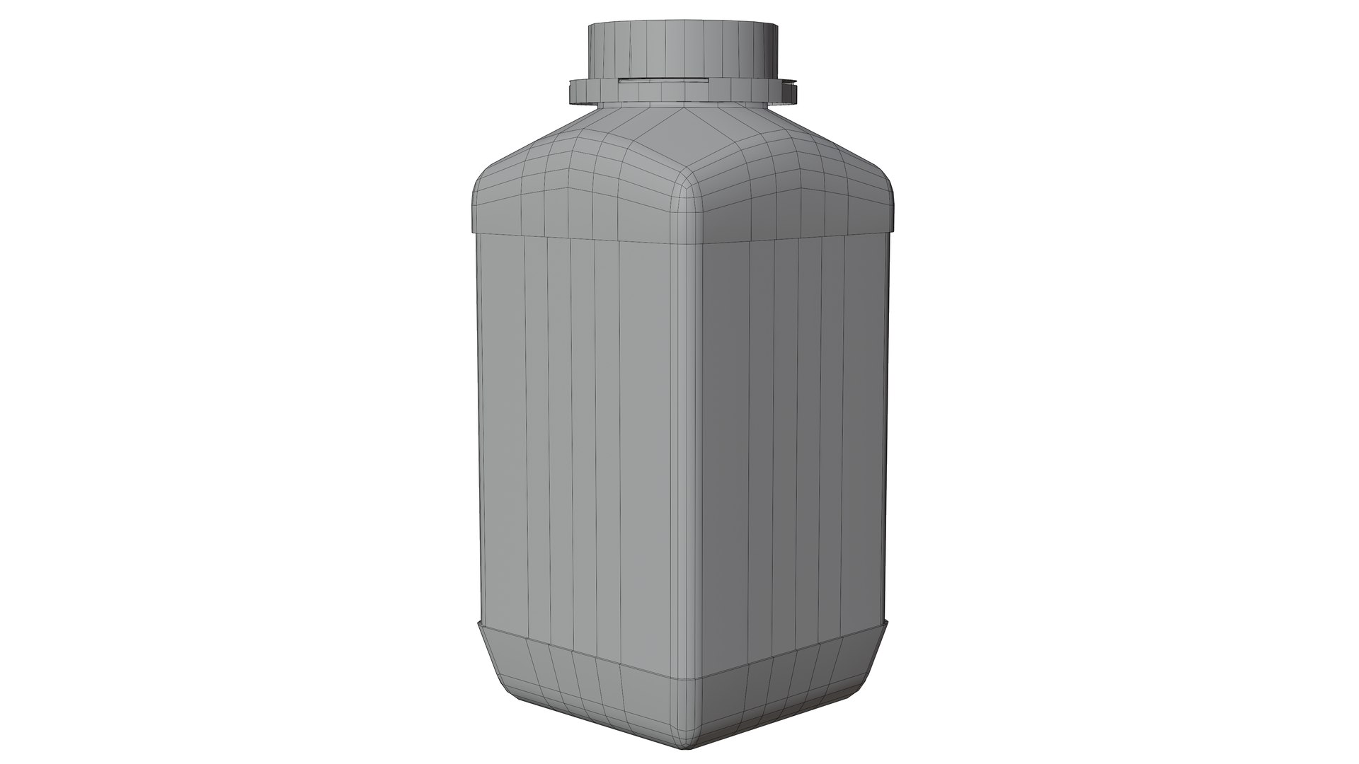 Low-Poly Lab Reagent Bottle 3D Model - TurboSquid 2089538