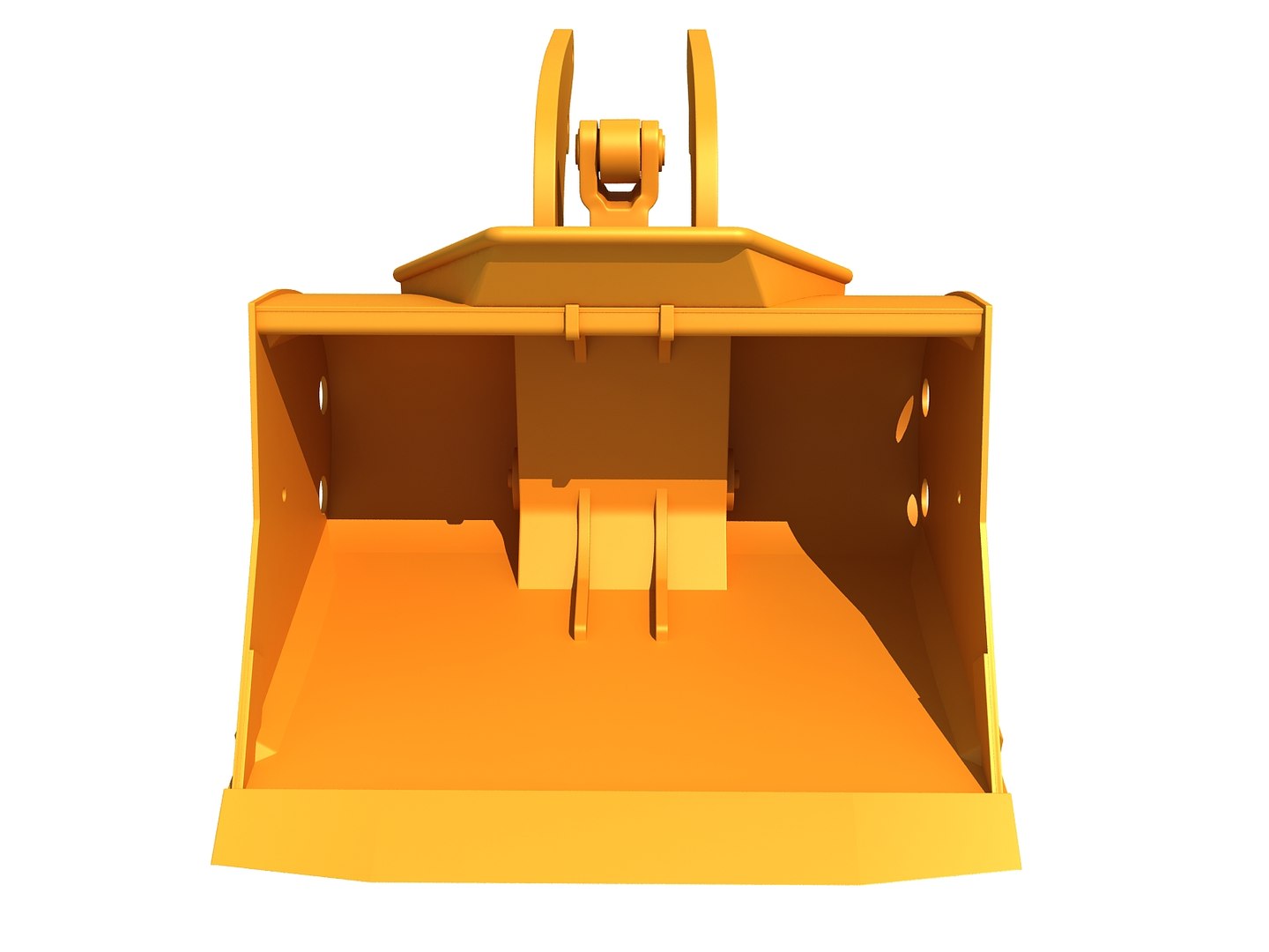 Excavator Bucket 3D Model - TurboSquid 1390198