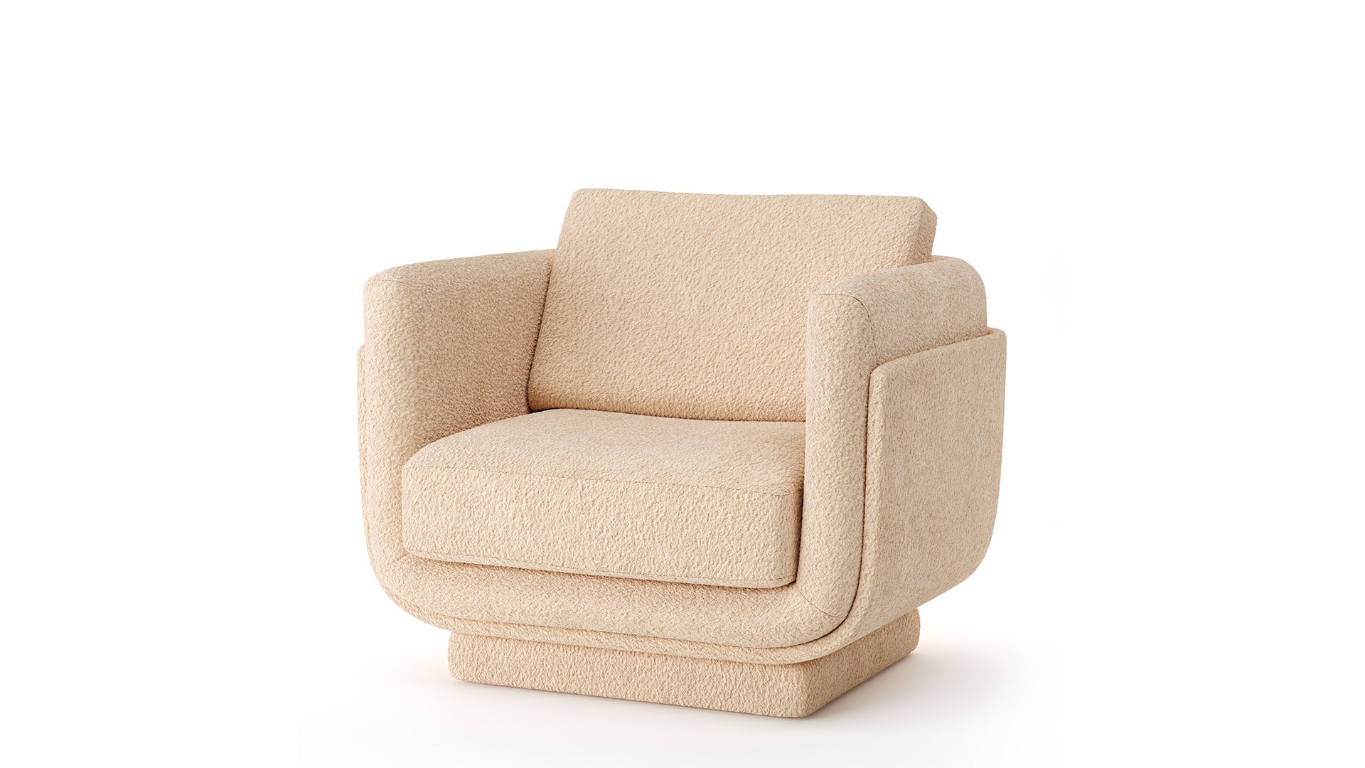 Ebisu Armchair By Charlotte Biltgen 3D Model - TurboSquid 2386406