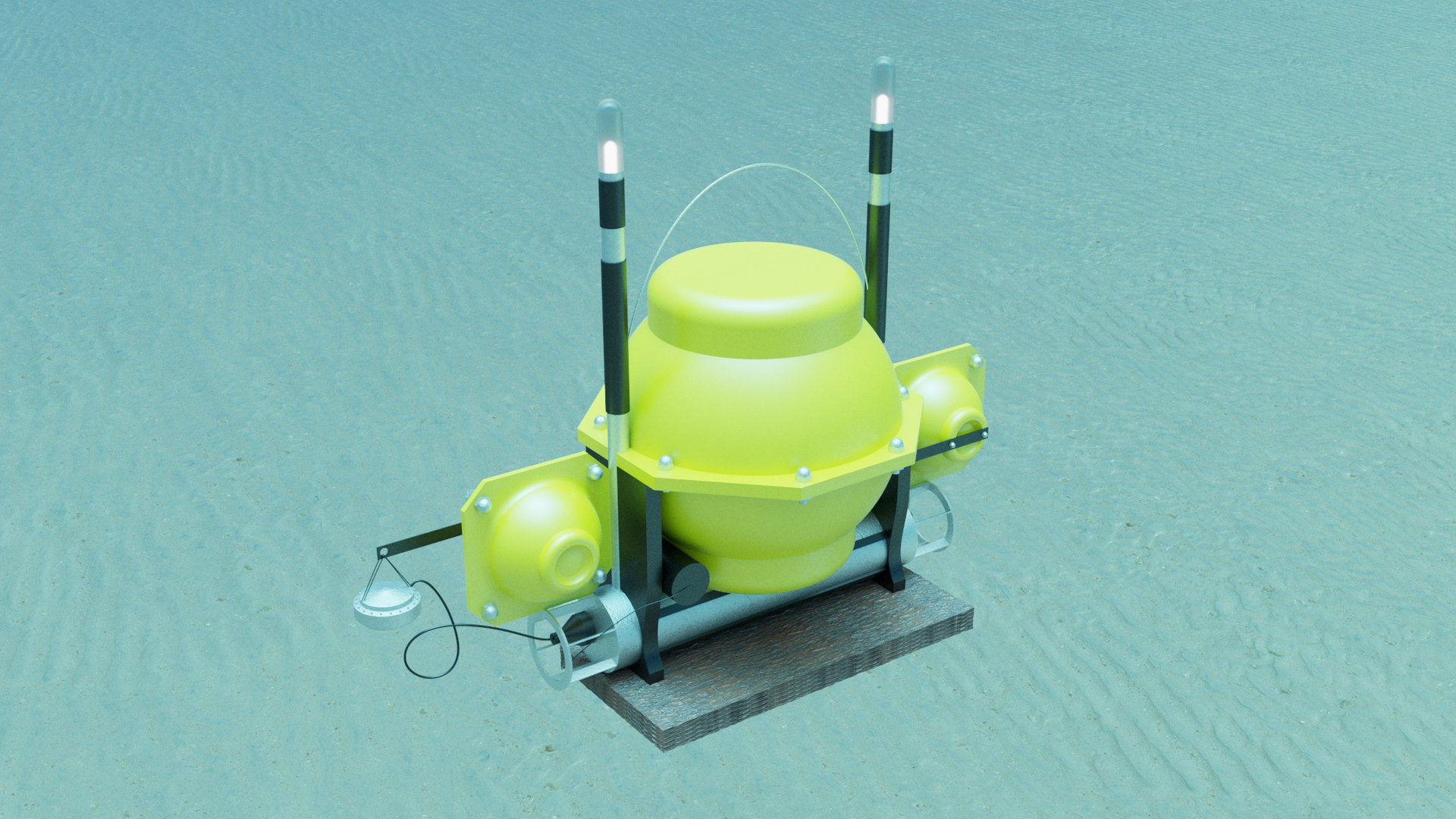 Ocean Botton 3D Model - TurboSquid 1653587
