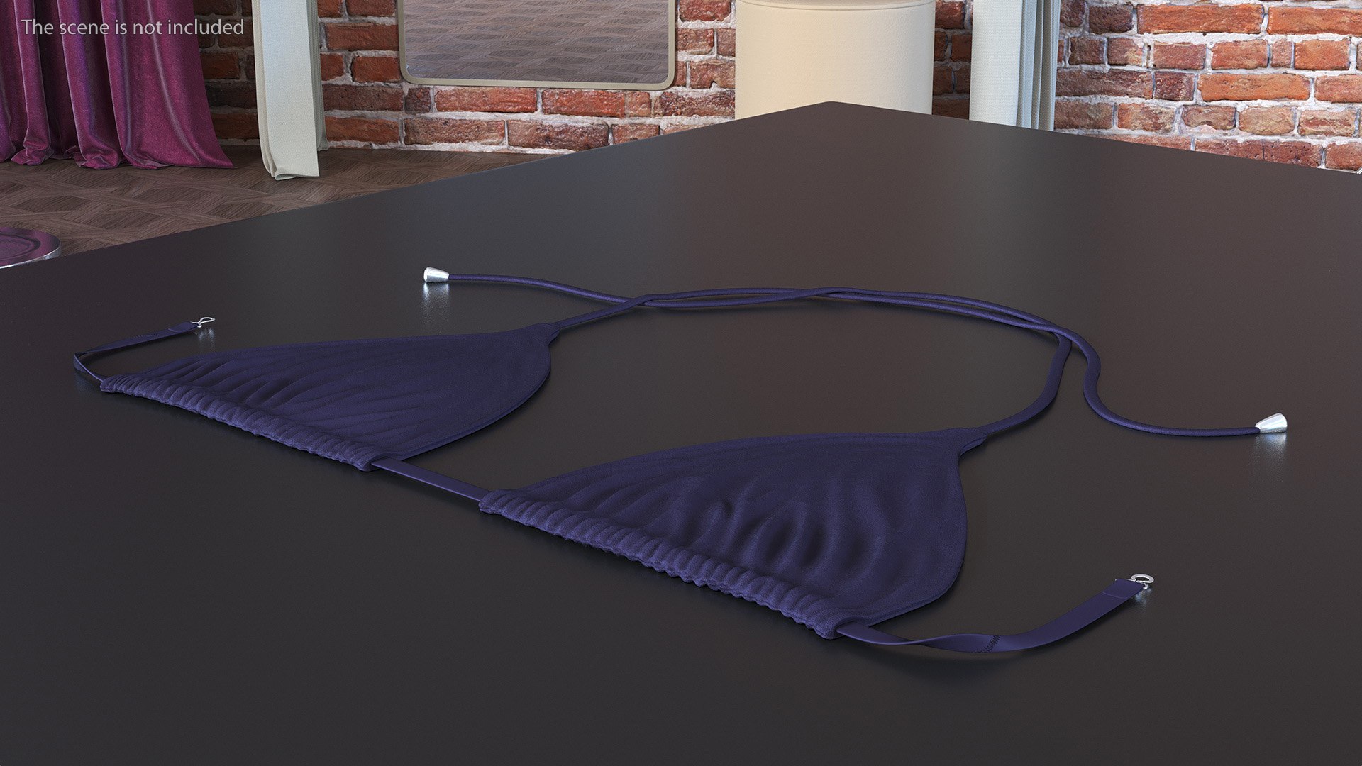 Triangle Bikini Top model - TurboSquid 2073308