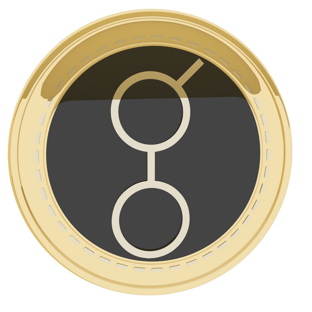 3D Golem Cryptocurrency Gold Coin - TurboSquid 1856690