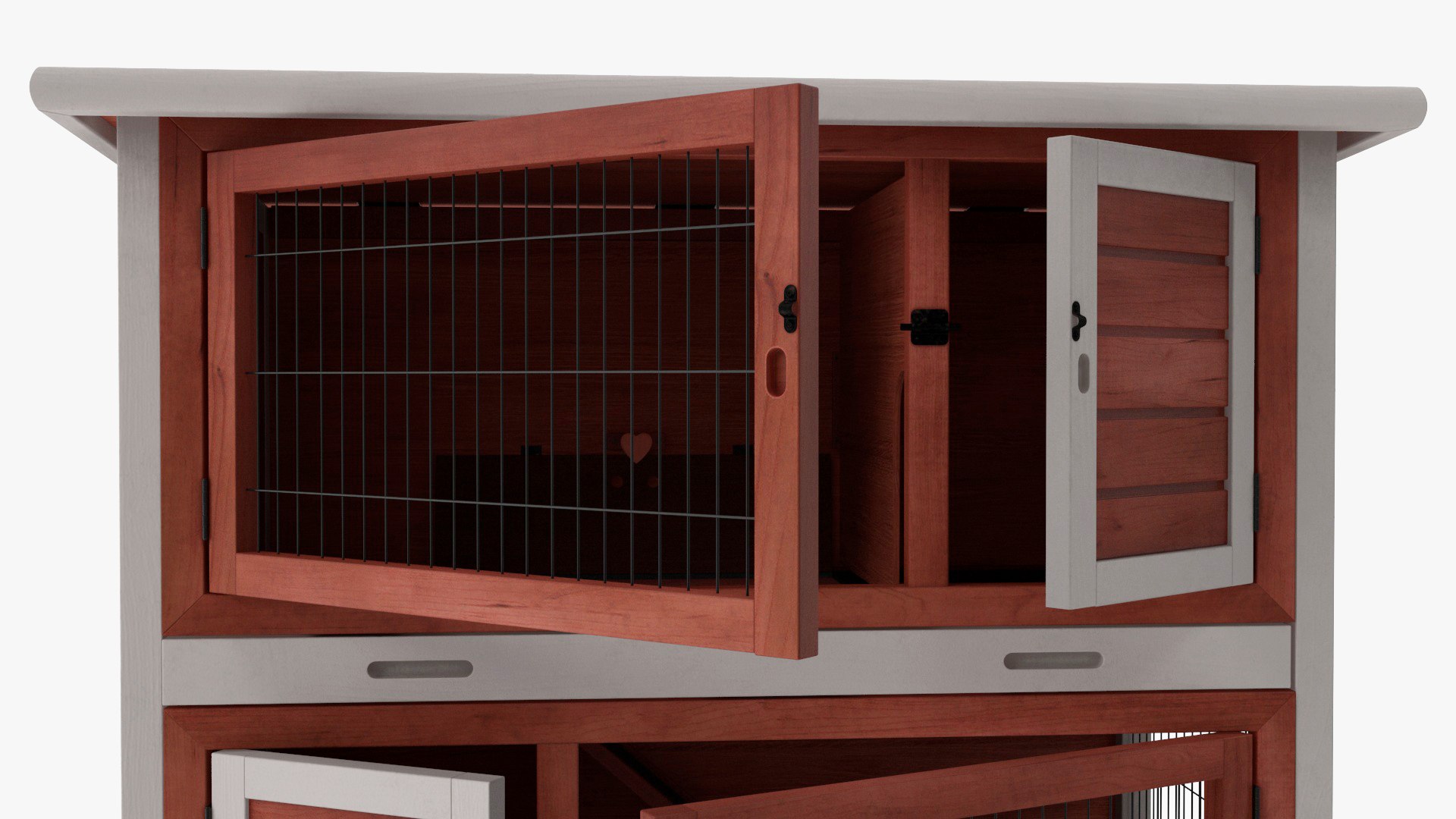 3D Rabbit Hutch Painted - TurboSquid 2144096