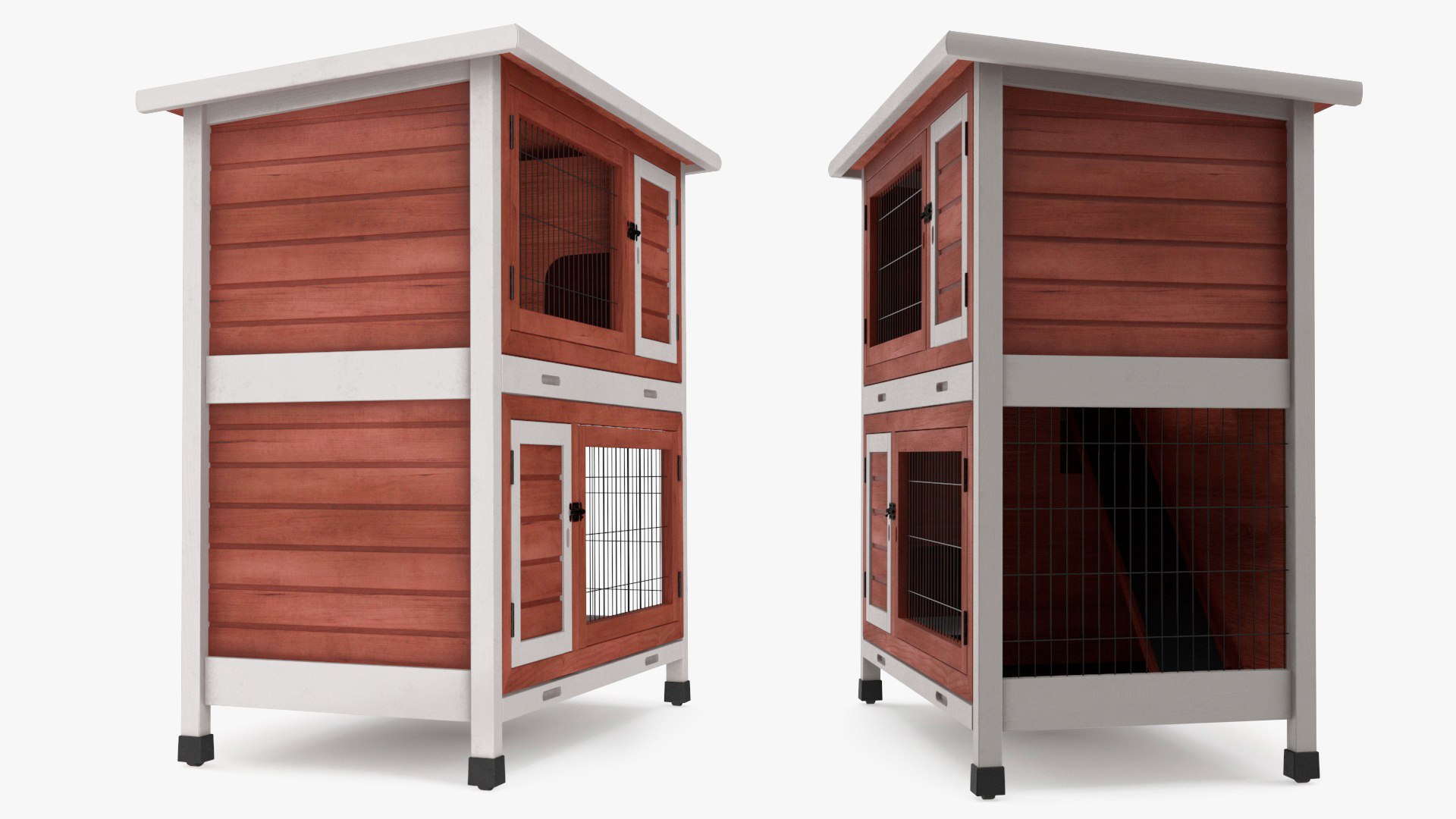 3D Rabbit Hutch Painted - TurboSquid 2144096