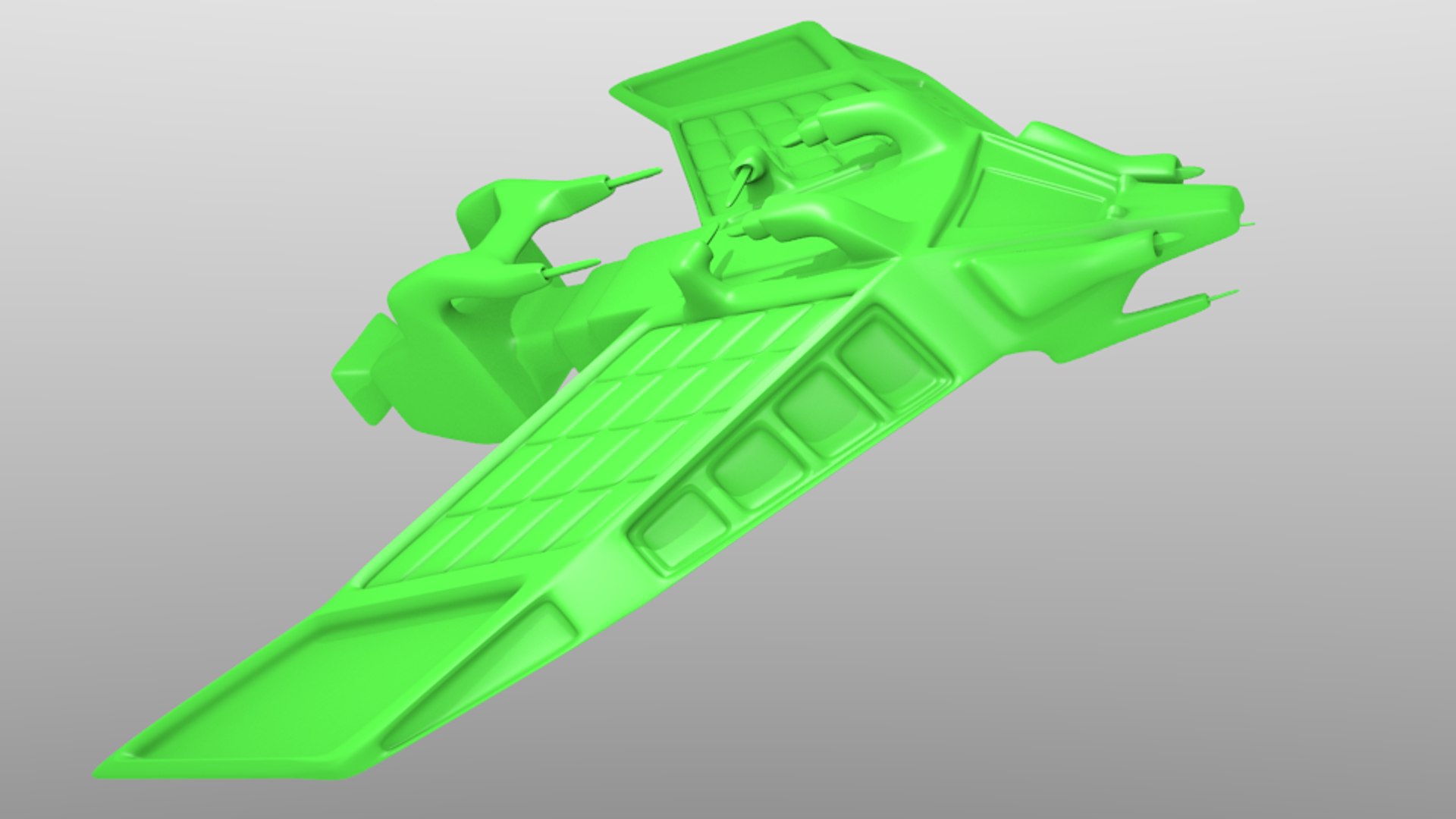 maya concept spaceship tessarae