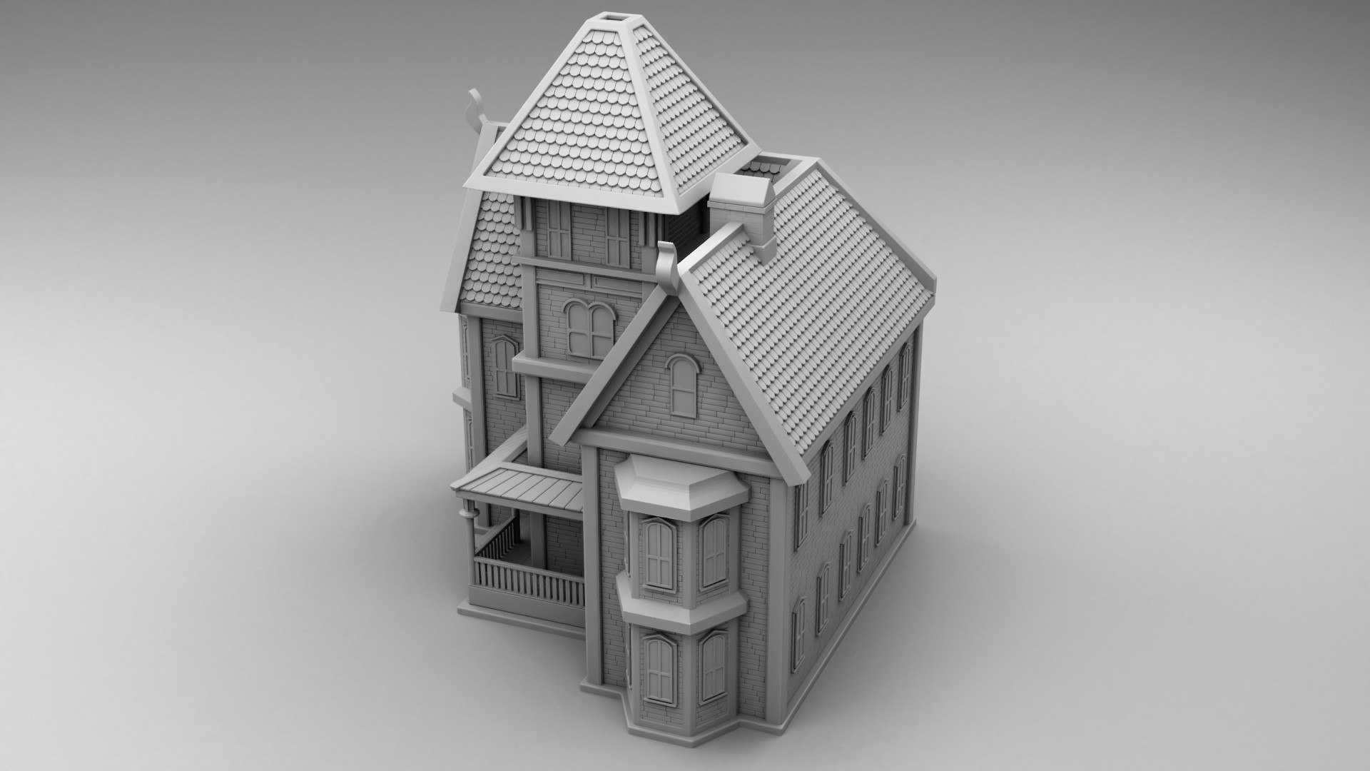 3D model gothic home - TurboSquid 1688816