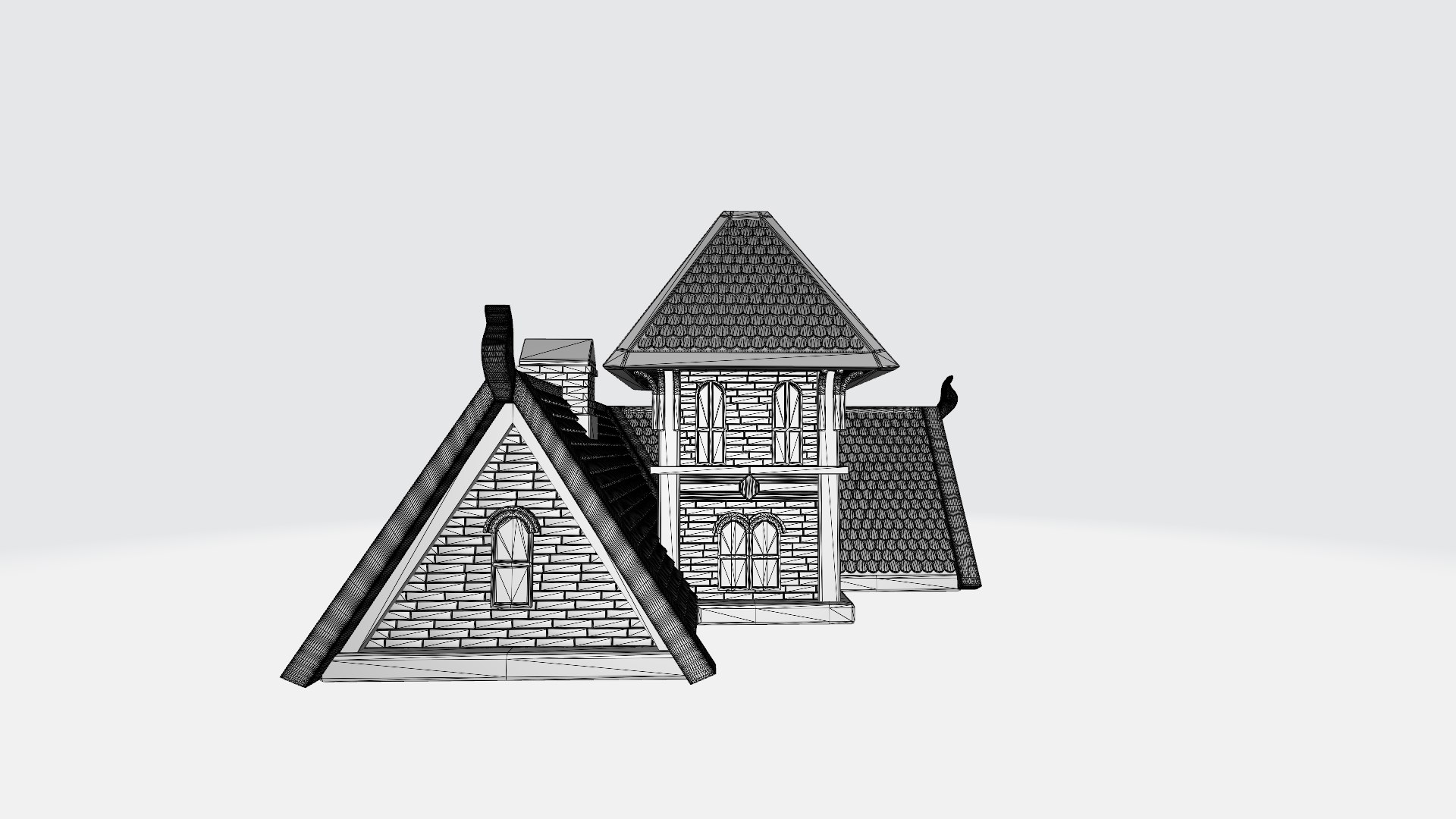 3D model gothic home - TurboSquid 1688816