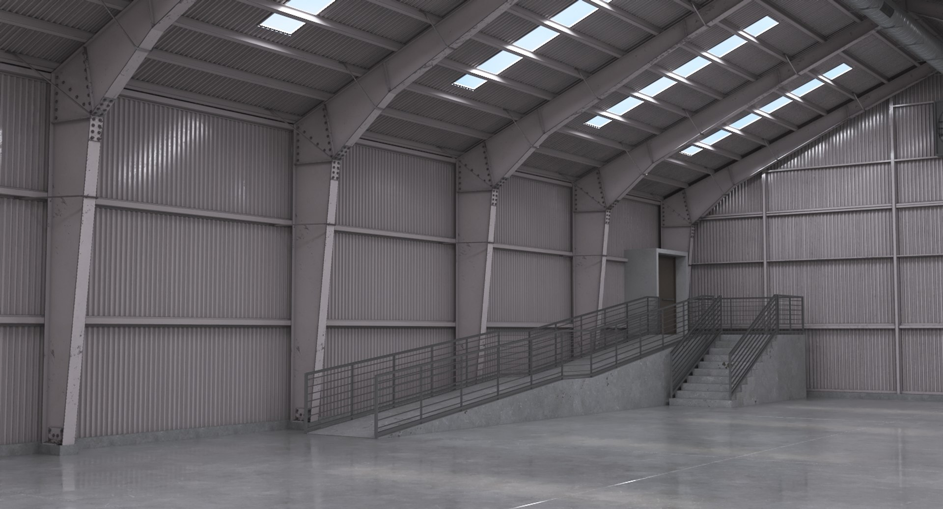 3D Warehouse Interior Model - TurboSquid 1298578