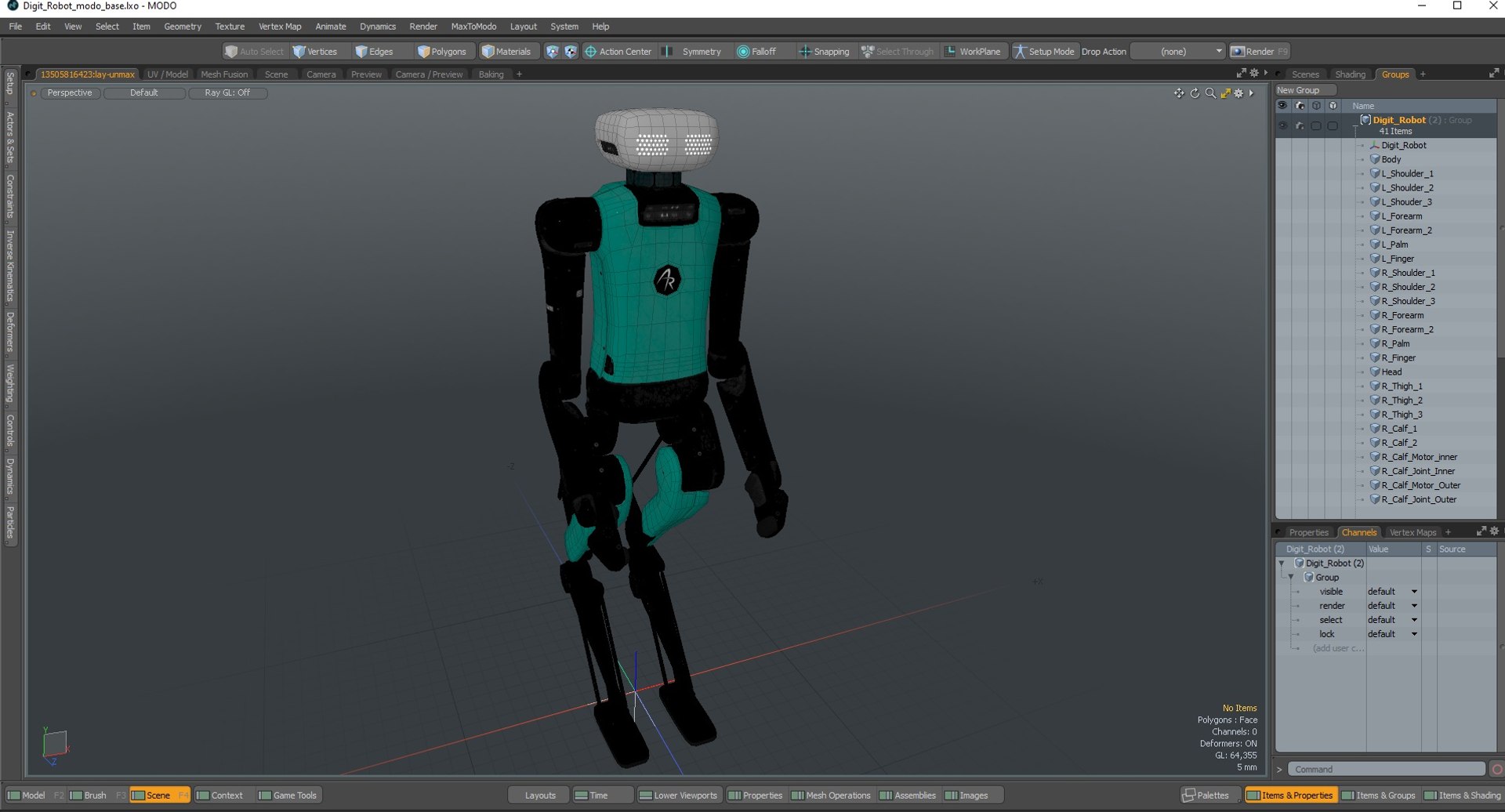 3D Digit Robot - TurboSquid 2099666