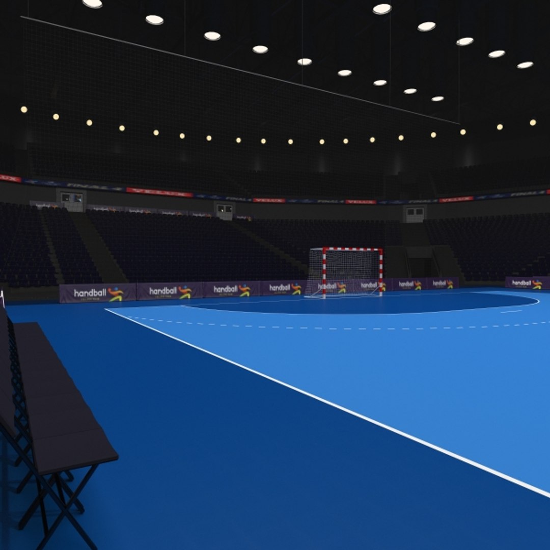 3D Handball Arena - TurboSquid 1189354