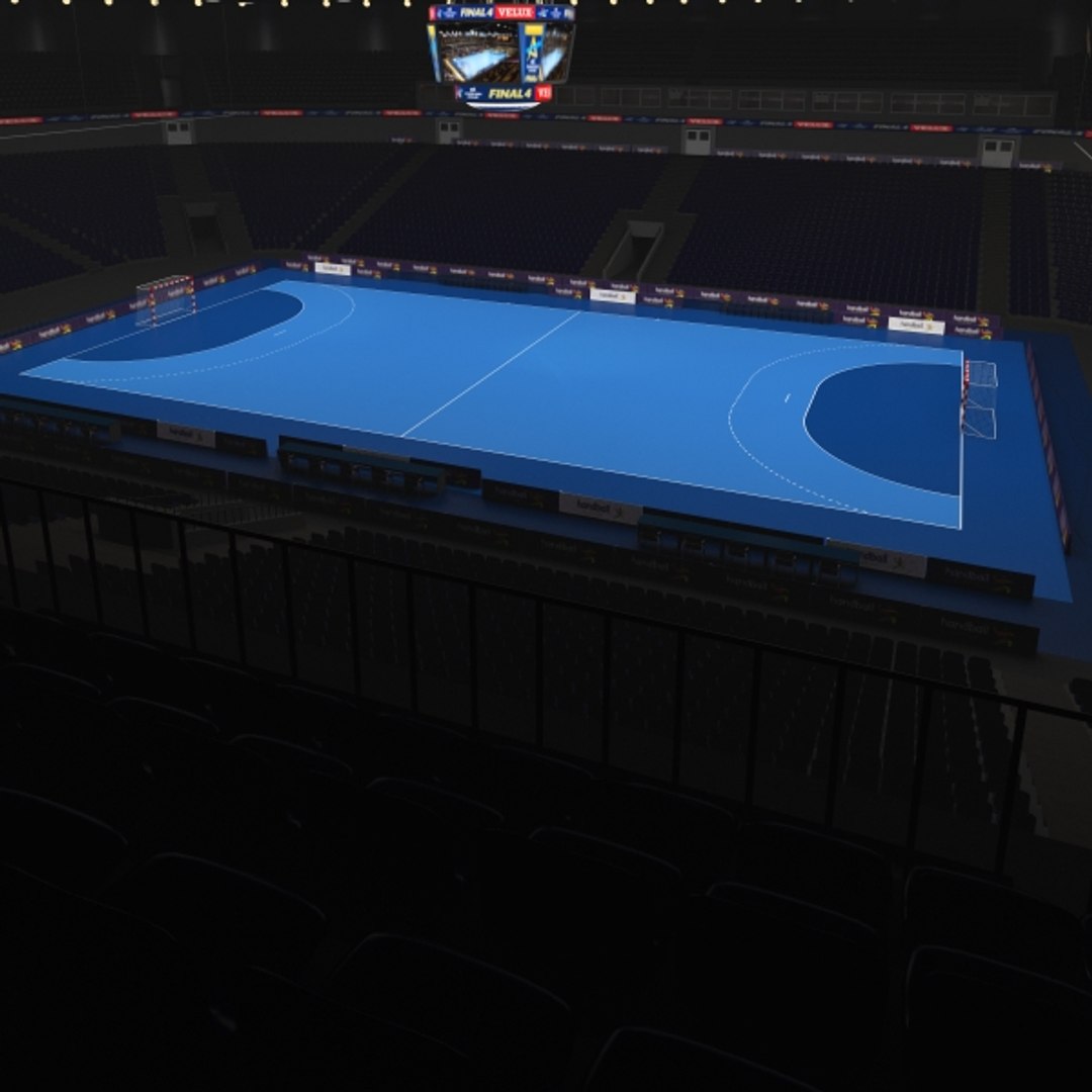 3D Handball Arena - TurboSquid 1189354