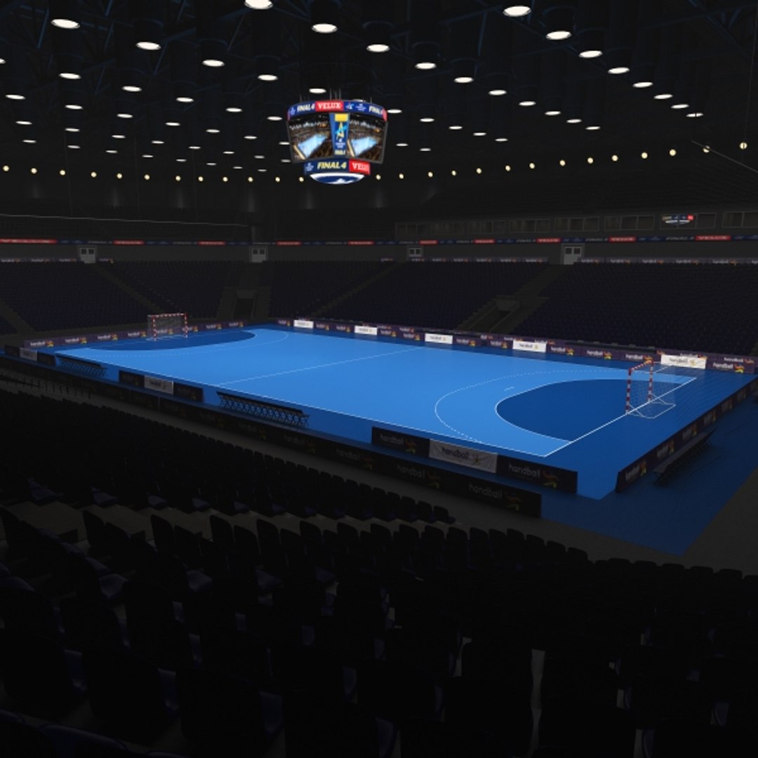 3D Handball Arena - TurboSquid 1189354