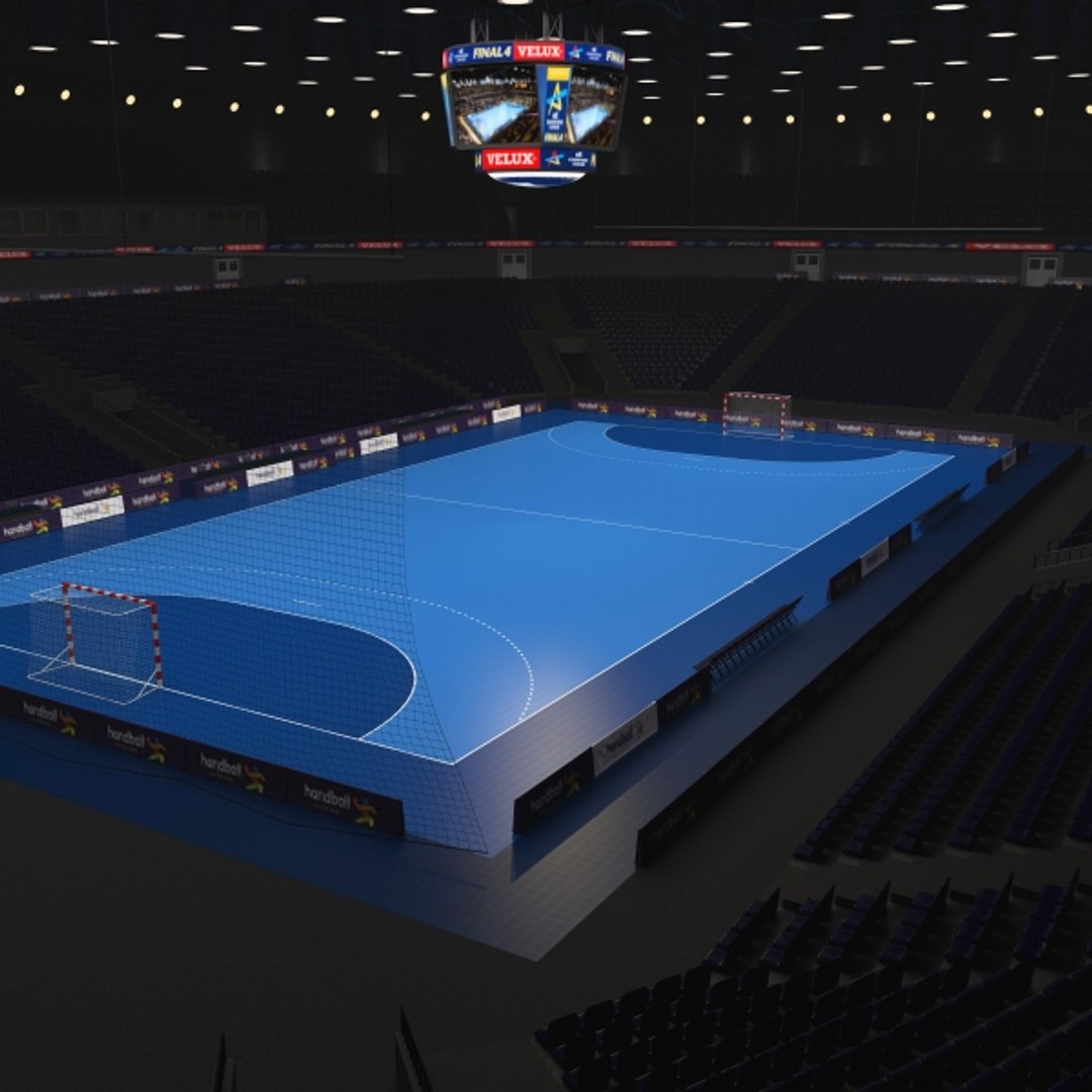 3D Handball Arena - TurboSquid 1189354