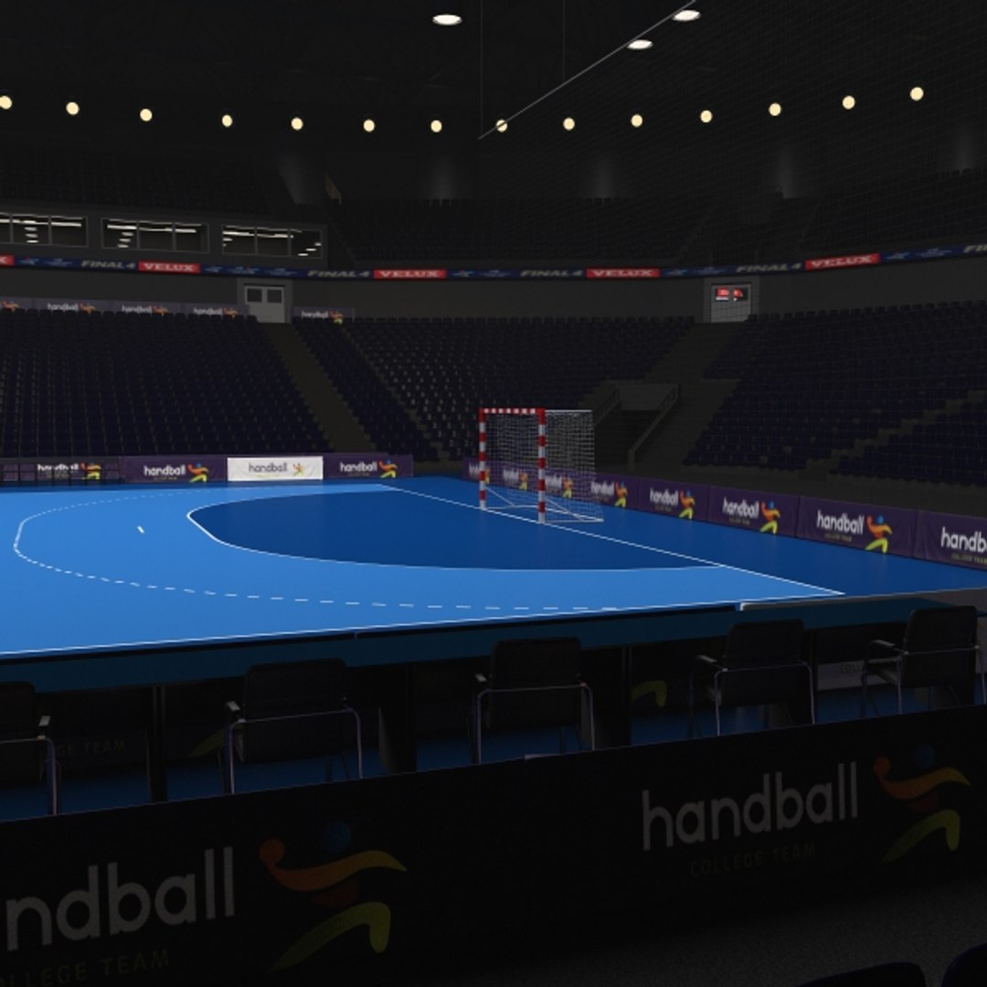 3D Handball Arena - TurboSquid 1189354