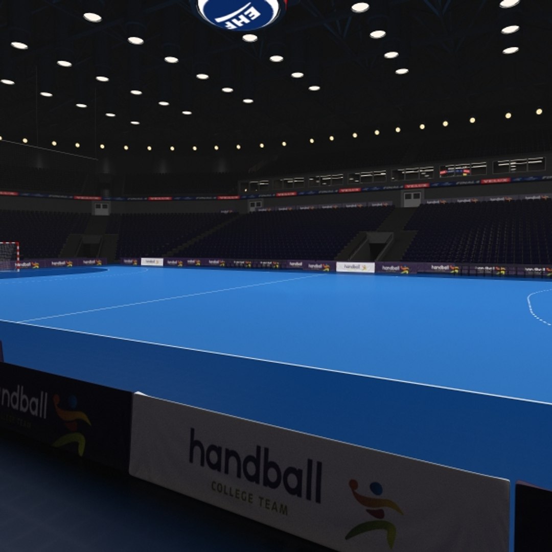 3D Handball Arena - TurboSquid 1189354