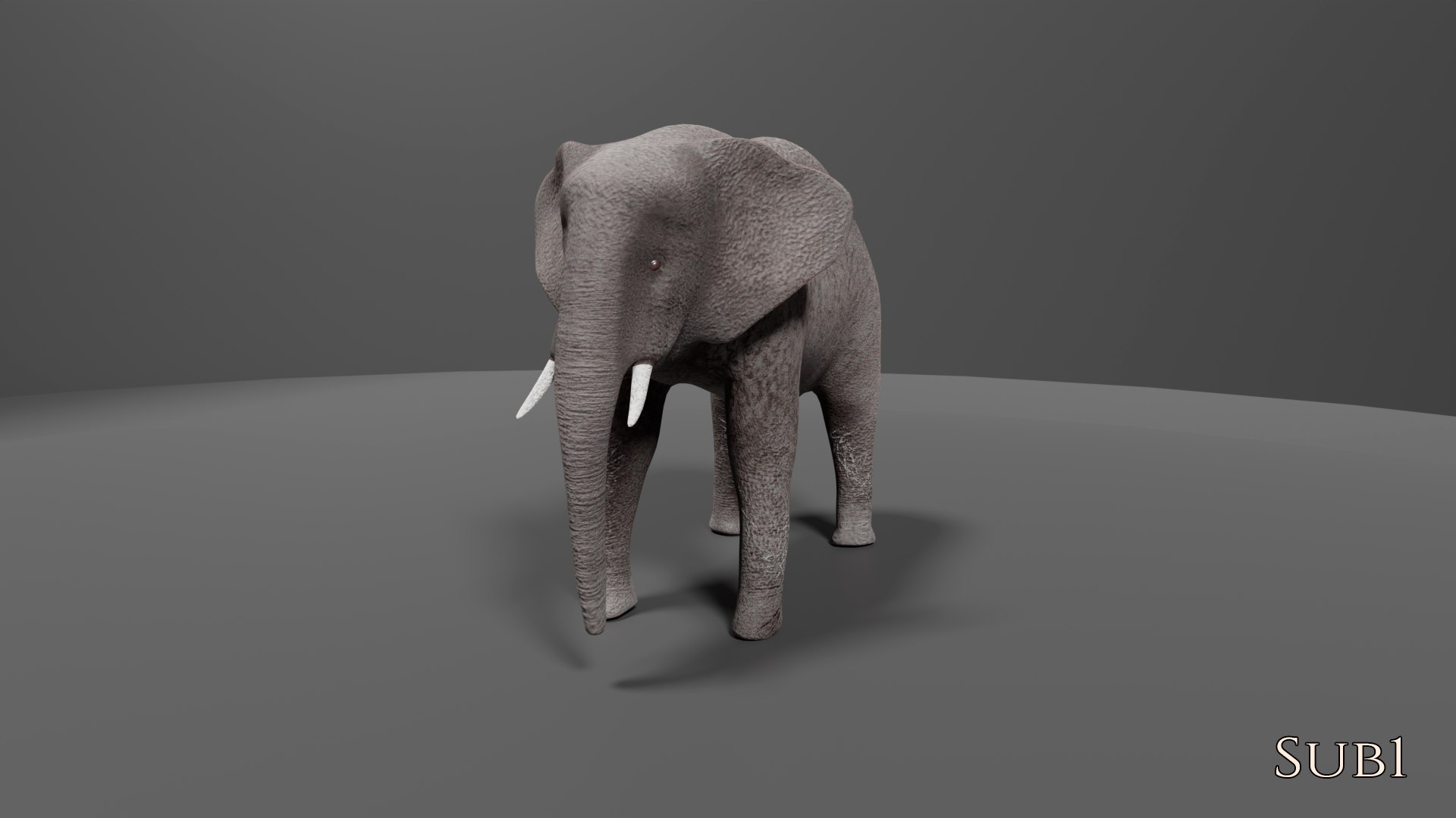 3D Elephant - TurboSquid 2086349