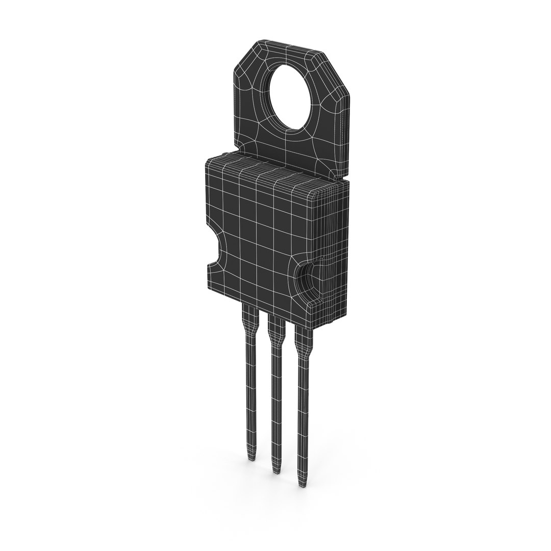 Power Resistor 3D Model - TurboSquid 1938596