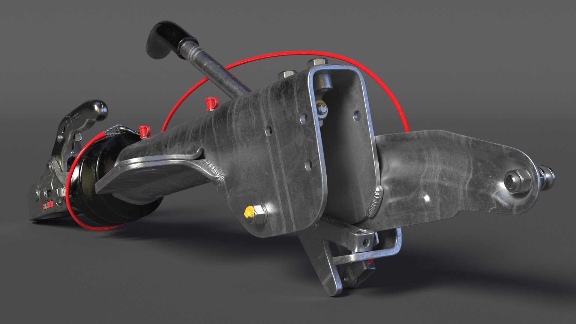 3D Trailer Brake Actuator - TurboSquid 2329239