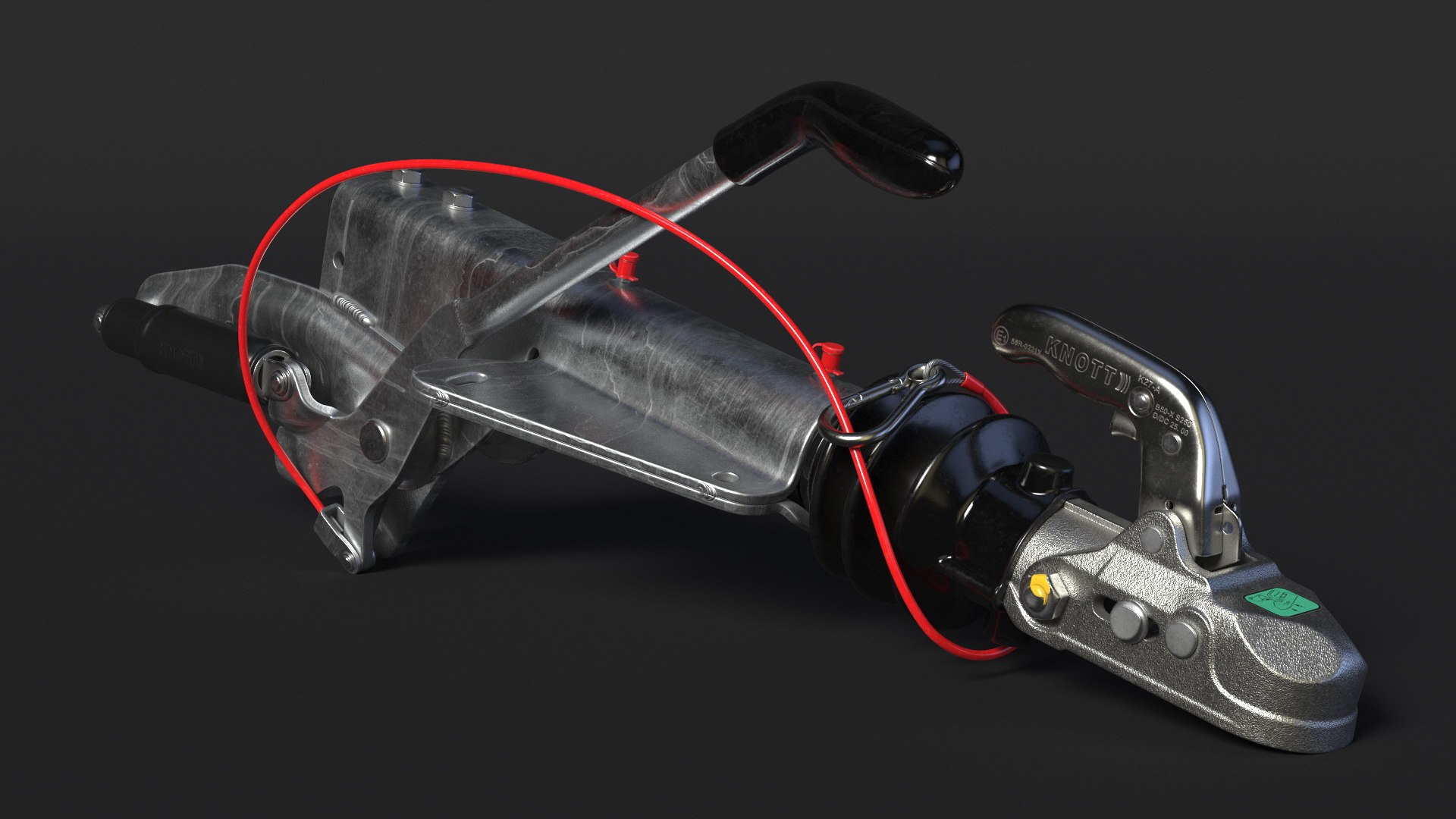 3D Trailer Brake Actuator - TurboSquid 2329239