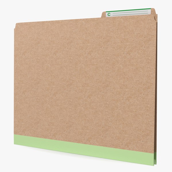 Paper File Folder 3D - TurboSquid 1778832