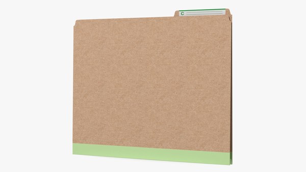 Paper File Folder 3D - TurboSquid 1778832