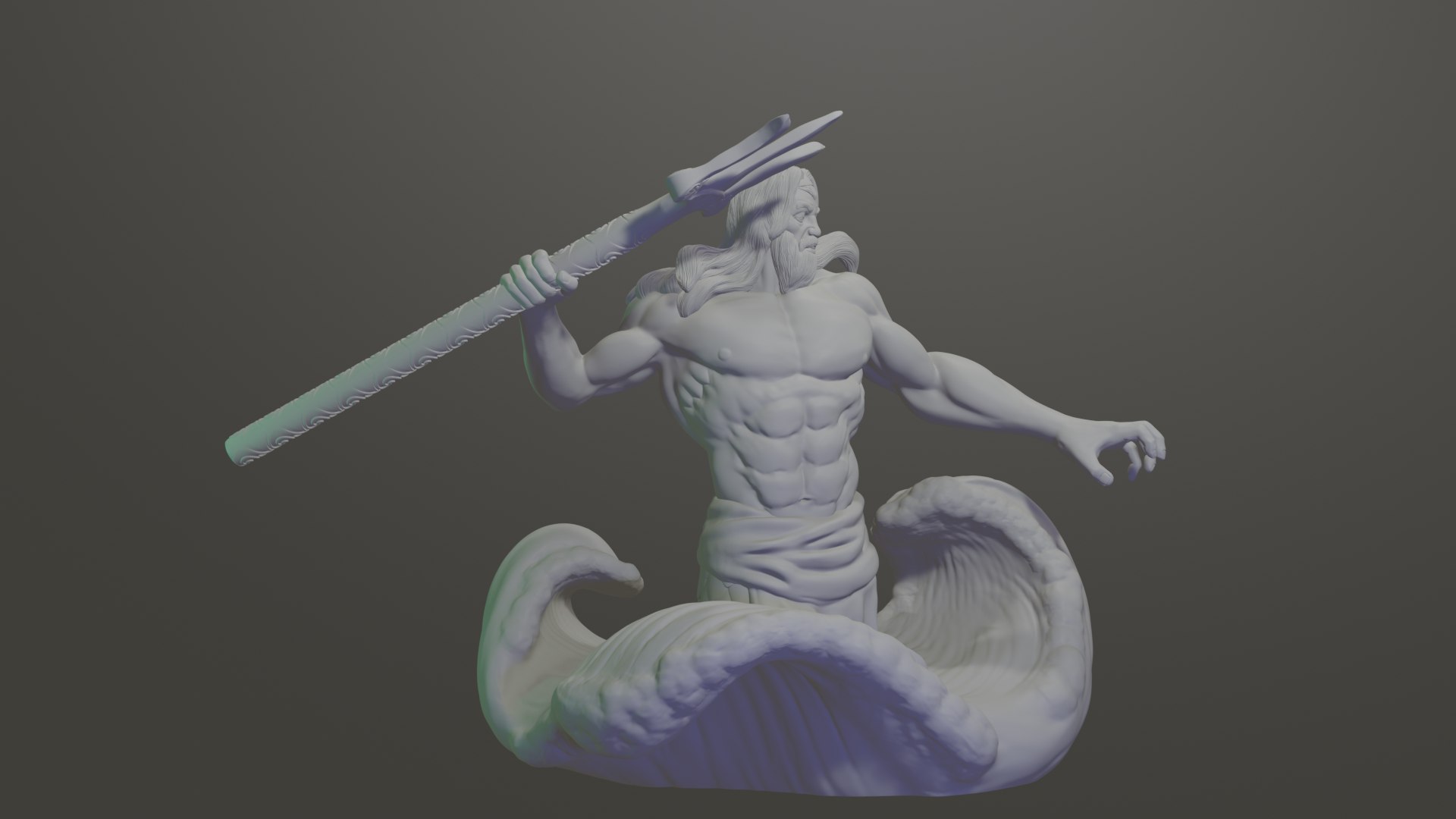 3D Poseidon - TurboSquid 2037326