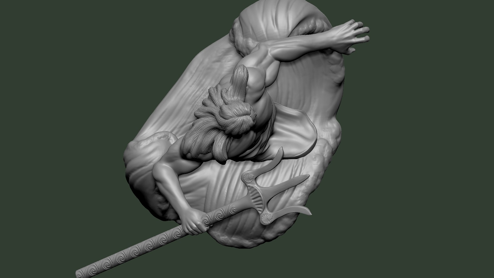 3D Poseidon - TurboSquid 2037326