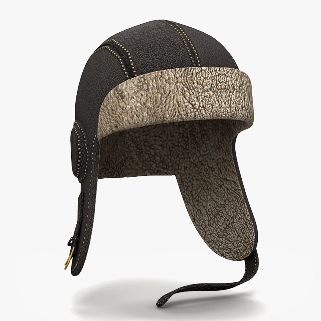 3d hat pilot model