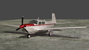 Kitfox aircraft golden fox 3D - TurboSquid 1659873