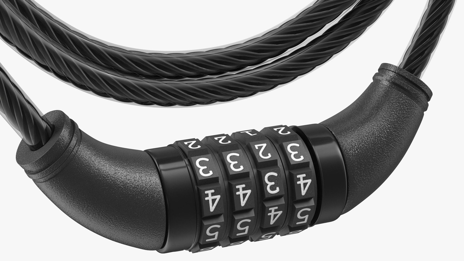 Master Lock Combination Cable 3D - TurboSquid 1653254