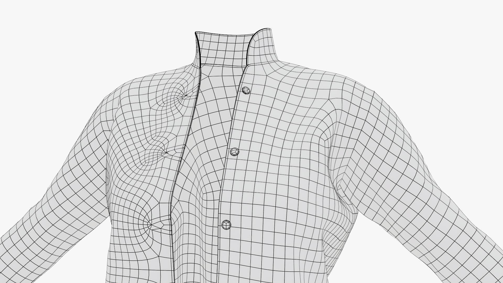 3D Pirate Jacket - TurboSquid 2420126