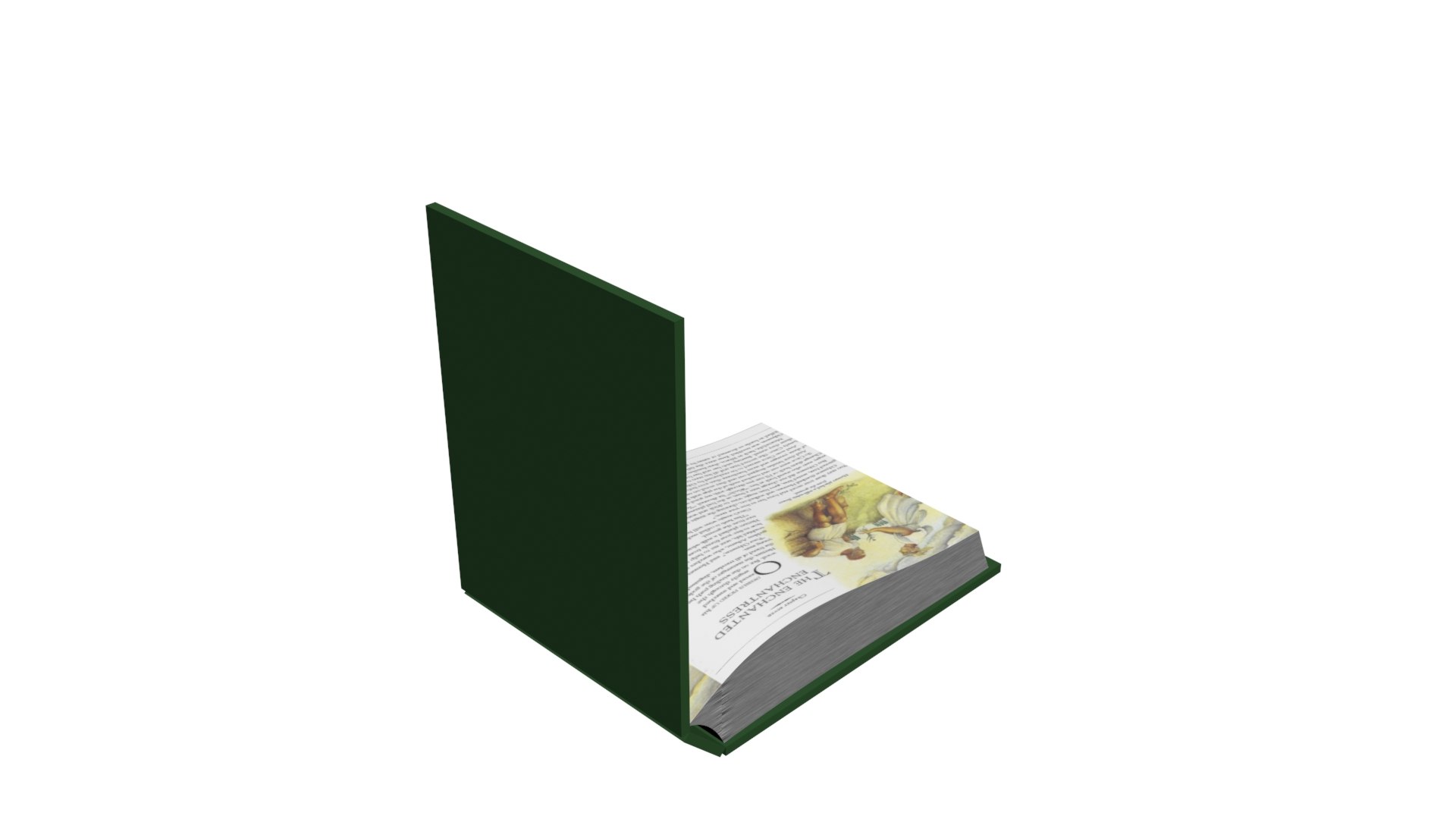 3D Open Book Model - TurboSquid 1712342