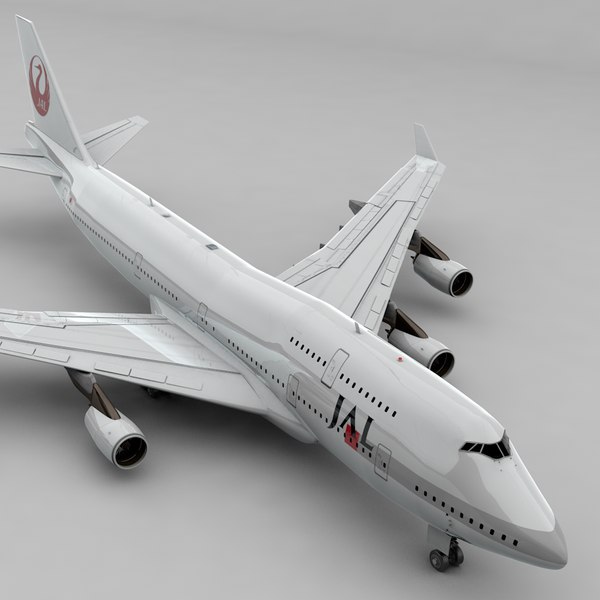 Japan Airlines 3D Models for Download | TurboSquid