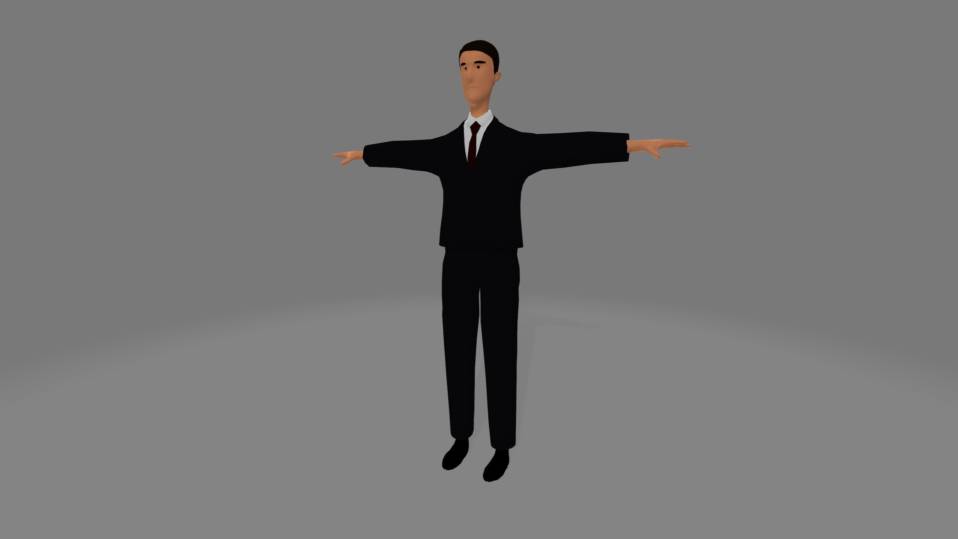 3D Stylized Businessman Low-poly 3D model - TurboSquid 1859517