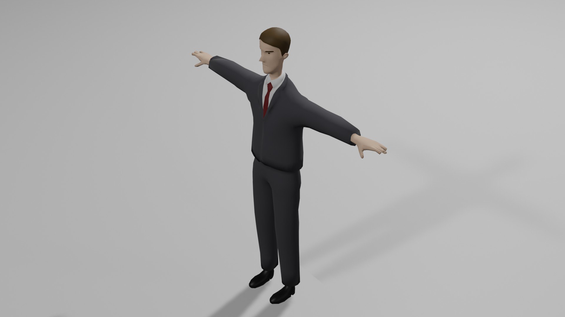 3D Stylized Businessman Low-poly 3D model - TurboSquid 1859517