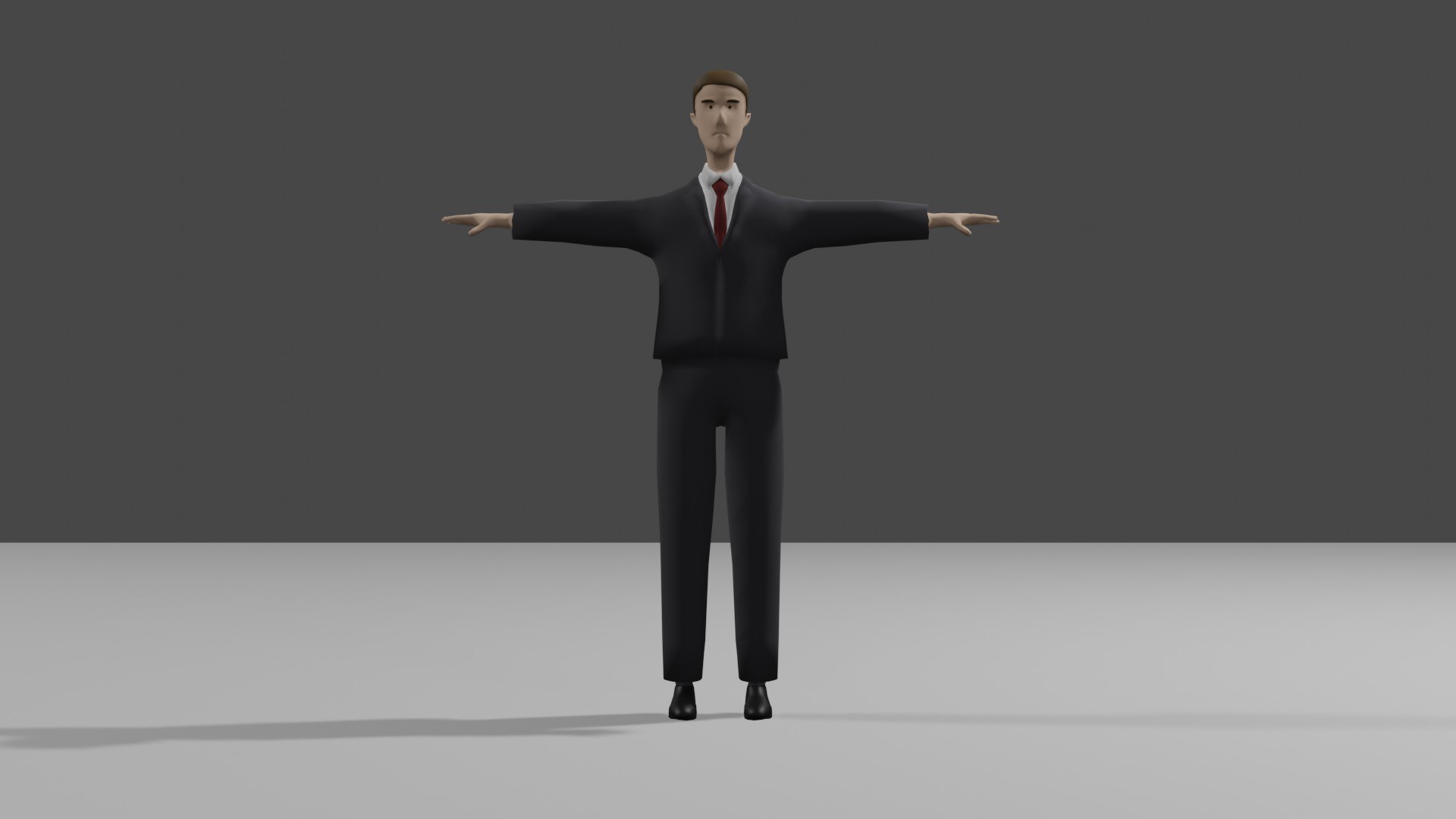 3D Stylized Businessman Low-poly 3D model - TurboSquid 1859517