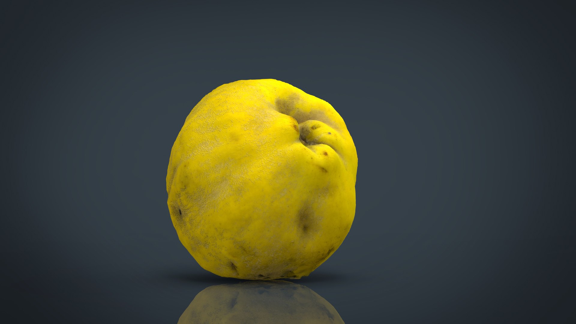 grapefruit fruit 3d model