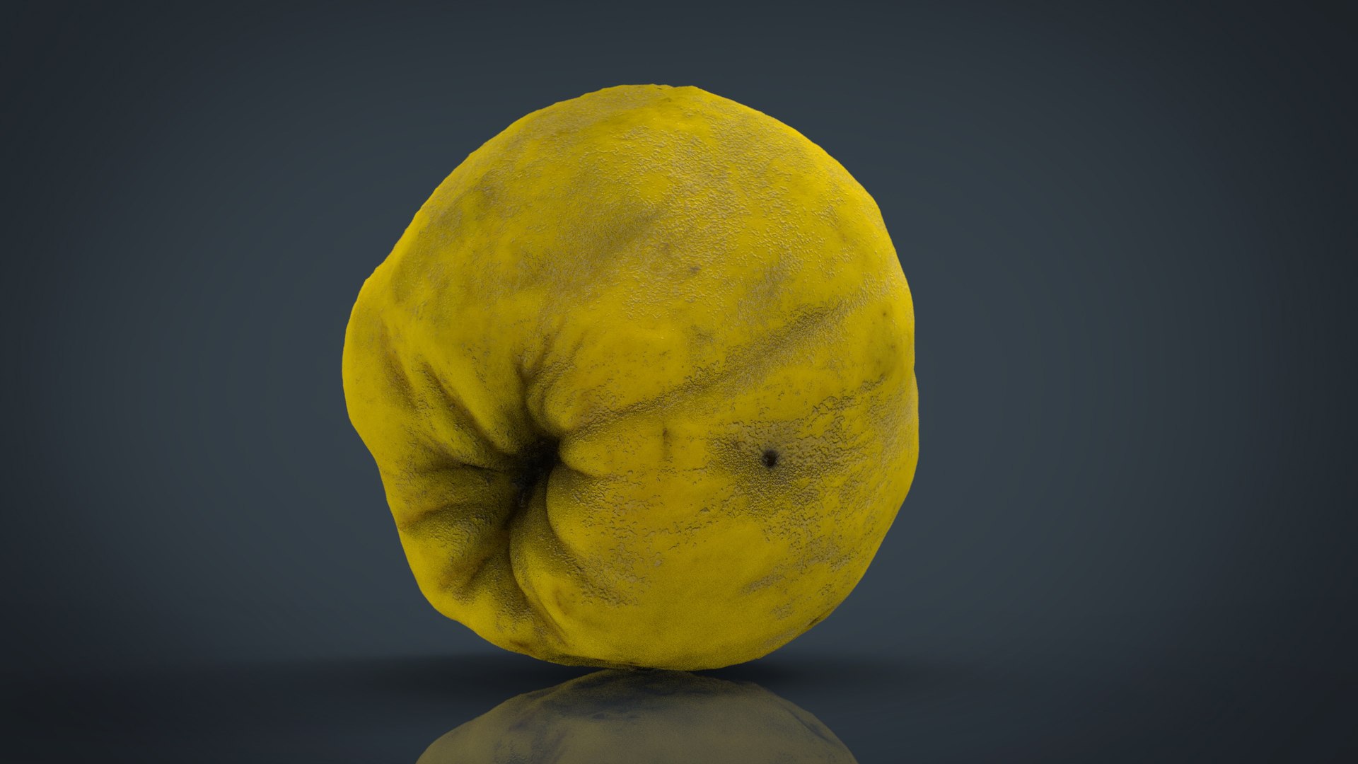 grapefruit fruit 3d model