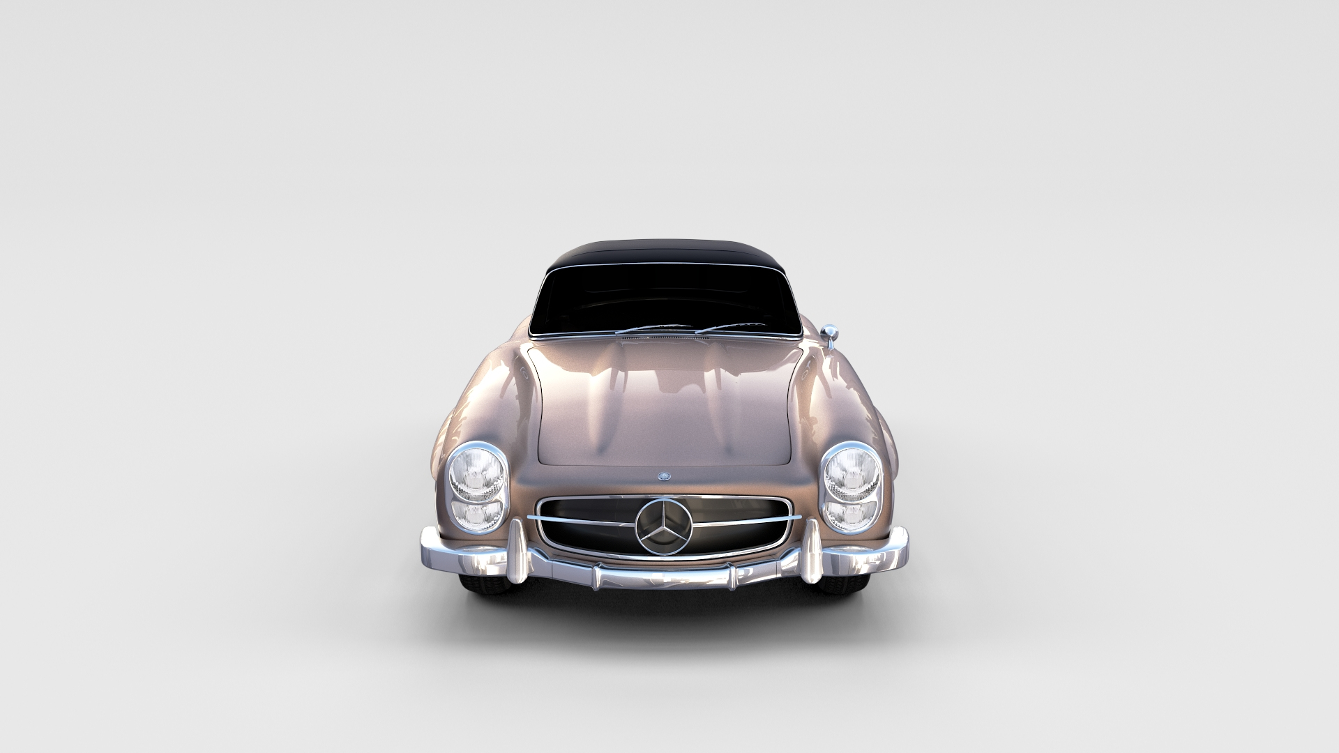 Pack mercedes 300sl 3D model - TurboSquid 1154603